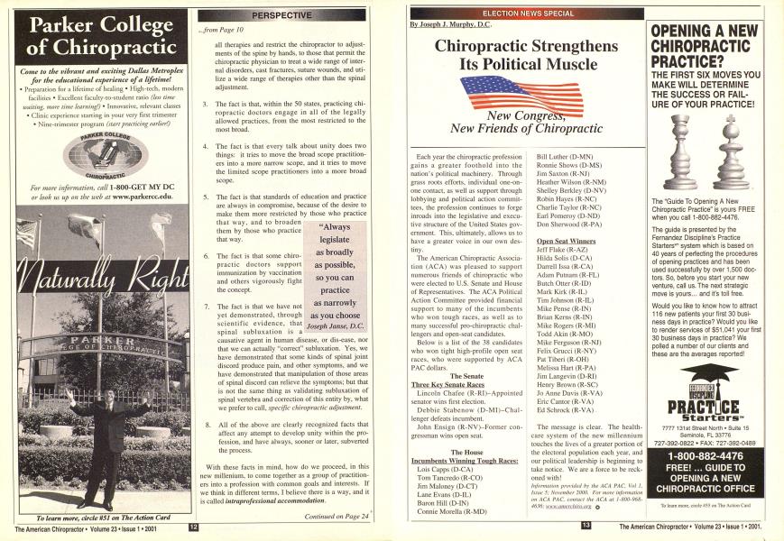 Chiropractic Strengthens Its Political Muscle | The American ...