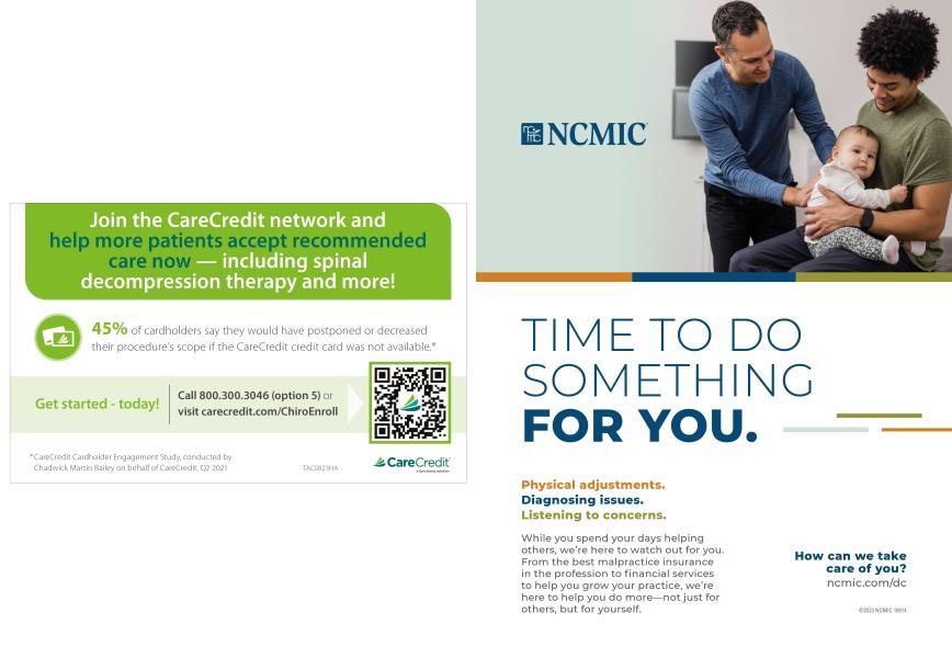 NCMIC | The American Chiropractor | August 2023